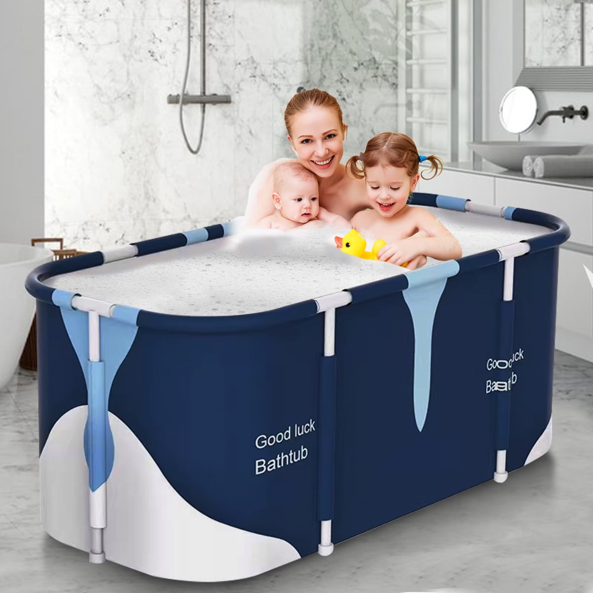 55 Foldable Bathtub for Adult and Kids, Portable Philippines | Ubuy