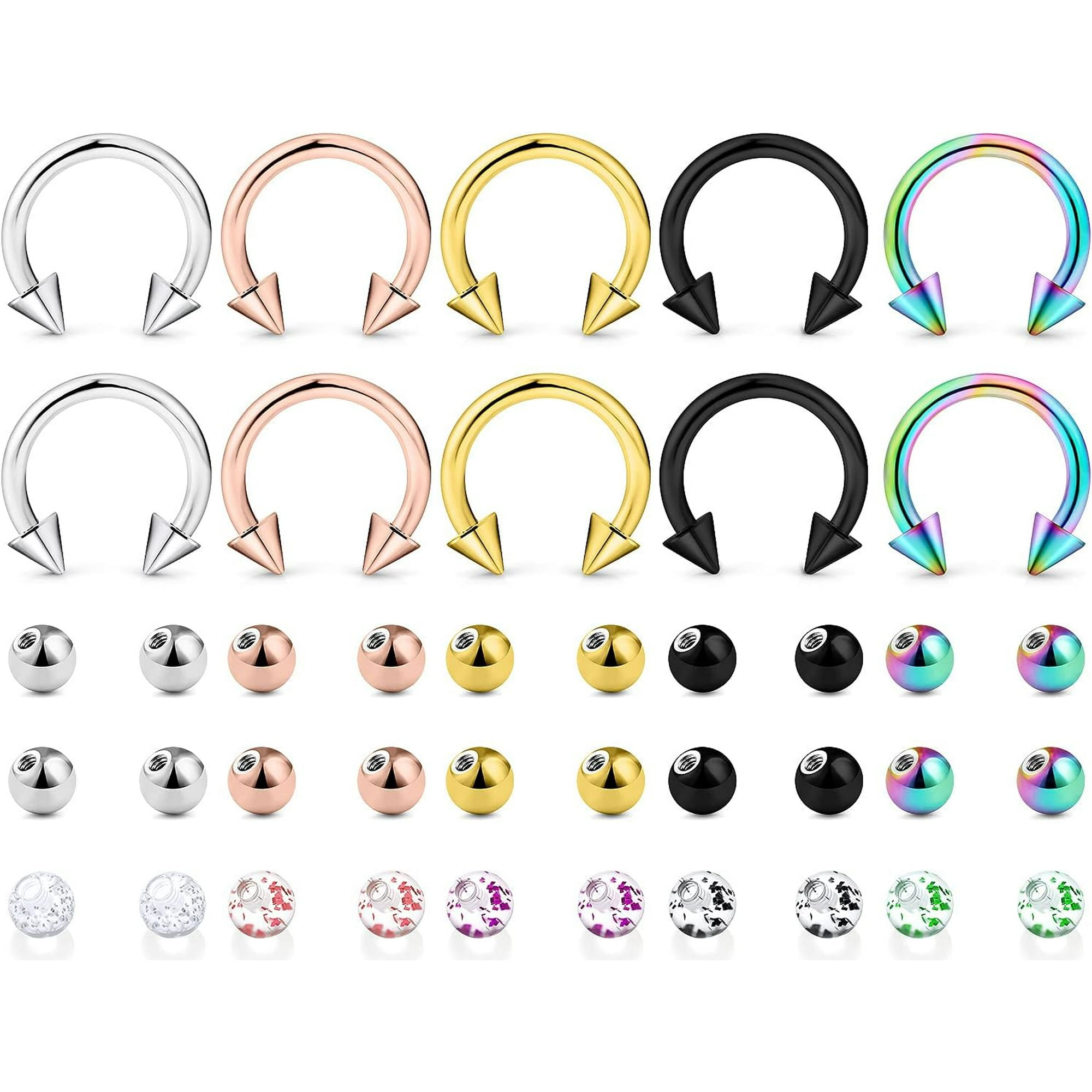 Click here for Salafire 10pcs Horseshoe Rings + 30pcs Replacement... prices