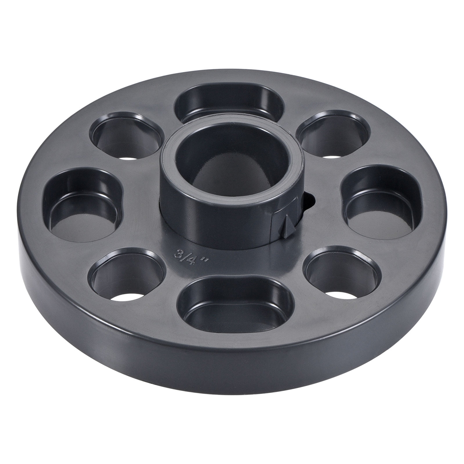 Uxcell UPVC Floor Flange Pipe Fitting 3/4'' 26.7mm ID SCH 80 DN20 ...