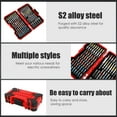 TMWEFUSC 83Pcs Screwdriver Bit Set Security Bits Long Screwdriver Set ...