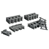 LEGO City Tracks 60205, 20 Pieces Train Track and Railway Expansion Set ...