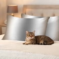 Brown Grey Outdoor Pillow Covers 20"x12" Set of 2, Waterproof Throw ...