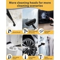 Steam Cleaner, Pressurized Handheld Steam Cleaner for with 12 count ...