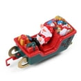 Full Function Santa Clause Train and Carriage Decorative Toy Set ...