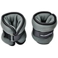 BalanceFrom Fully Adjustable Ankle Wrist Arm Leg Weights, 3 lbs Pair ...