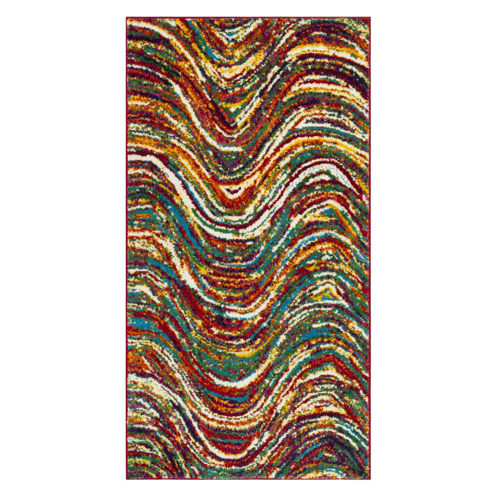 Safavieh Aruba Ida Geometric Waves Area Rug or Runner - Walmart.com