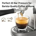 HiBREW H10B Programmable Espresso Machine Brushed Stainless Steel Milk ...