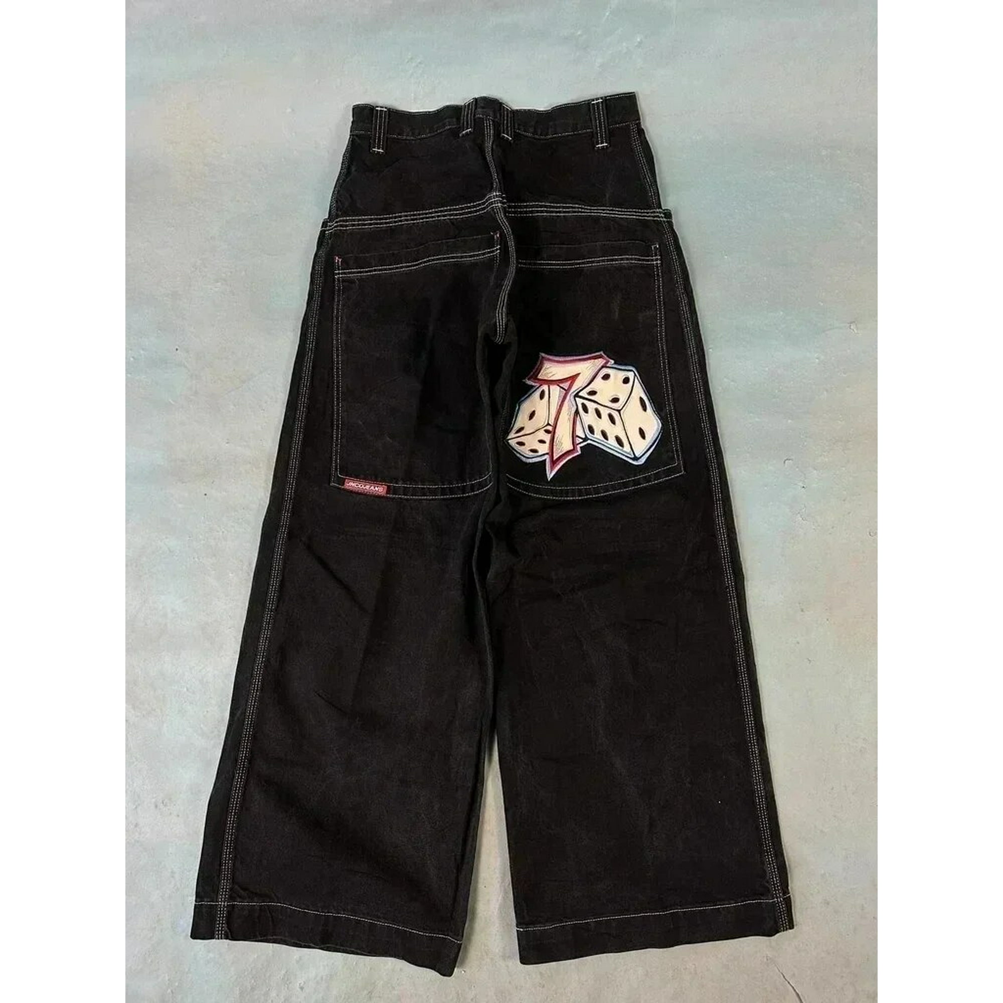 Click here for Jnco High Quality Embroidered Graphic Jeans Y2k Hi... prices
