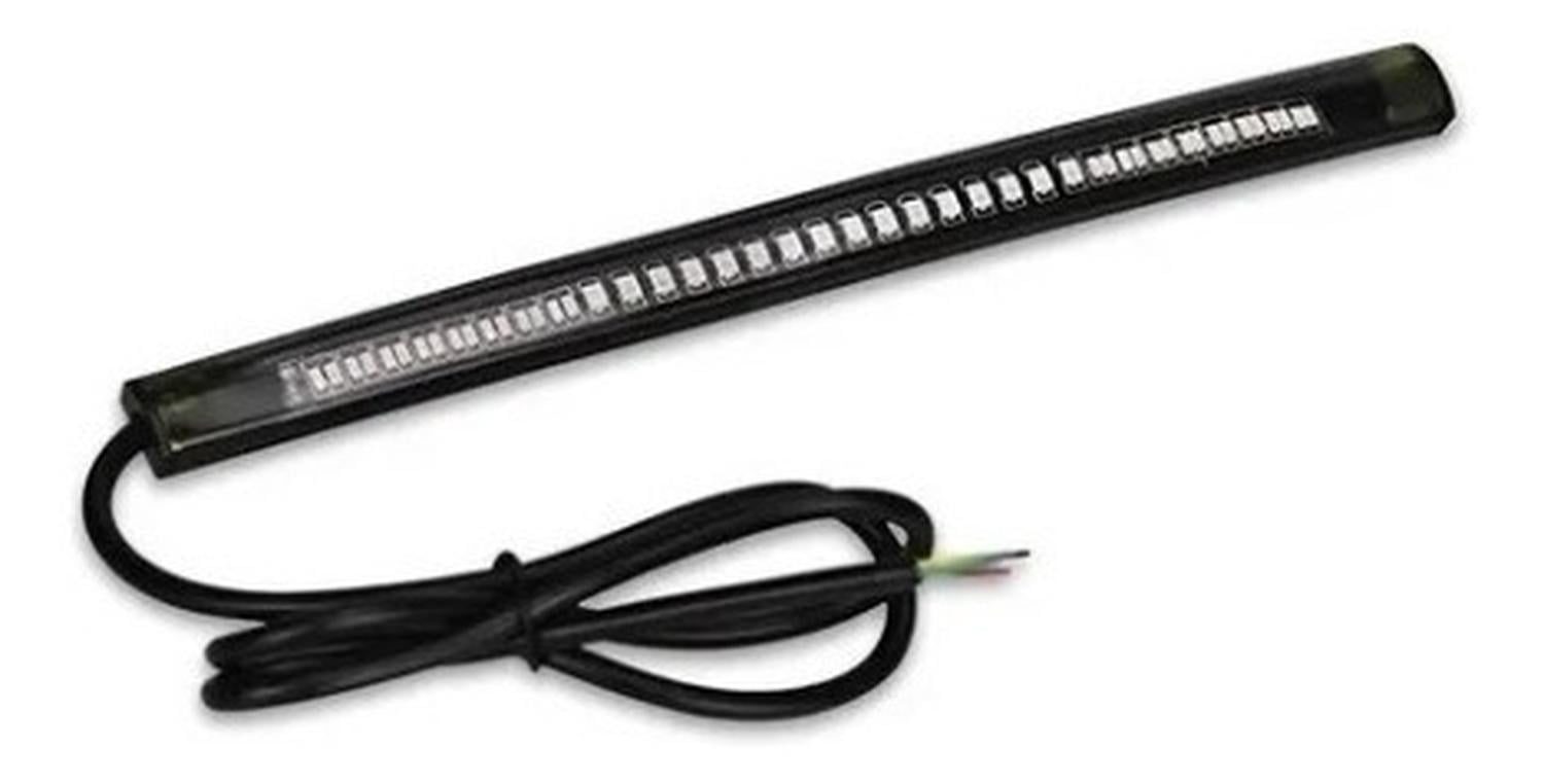 Barra Led Flexible Tira Moto Stop Direccional Universal negro | Bodega ...