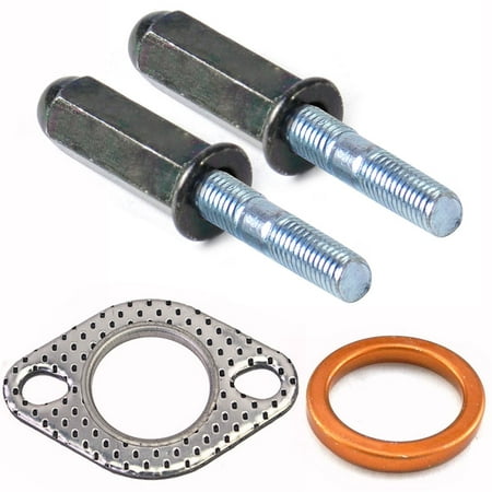 MASO M6 Thread Exhaust Bolt and Gasket Fit for GY6125cc 150cc Scooters ...
