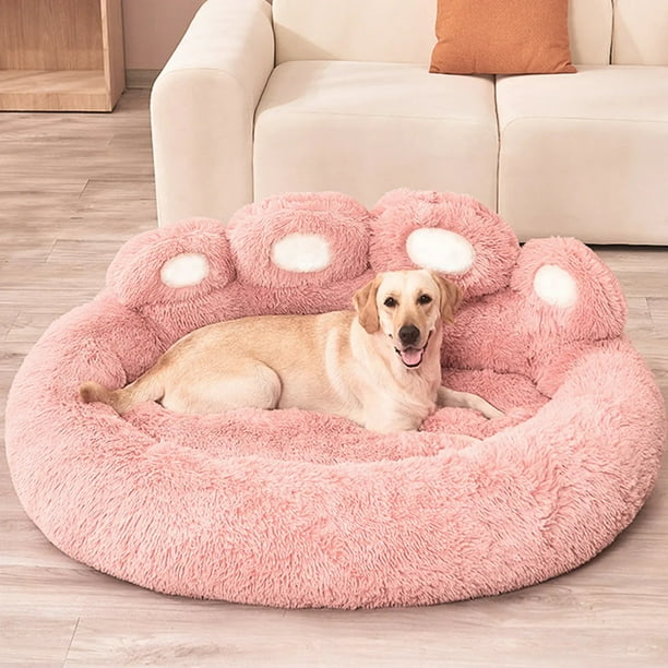 Pink dog sofa bed store