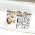 ELANZAA JEWELS- Artisanal 925 Sterling Silver Handmade Fine Ring Smooth ...