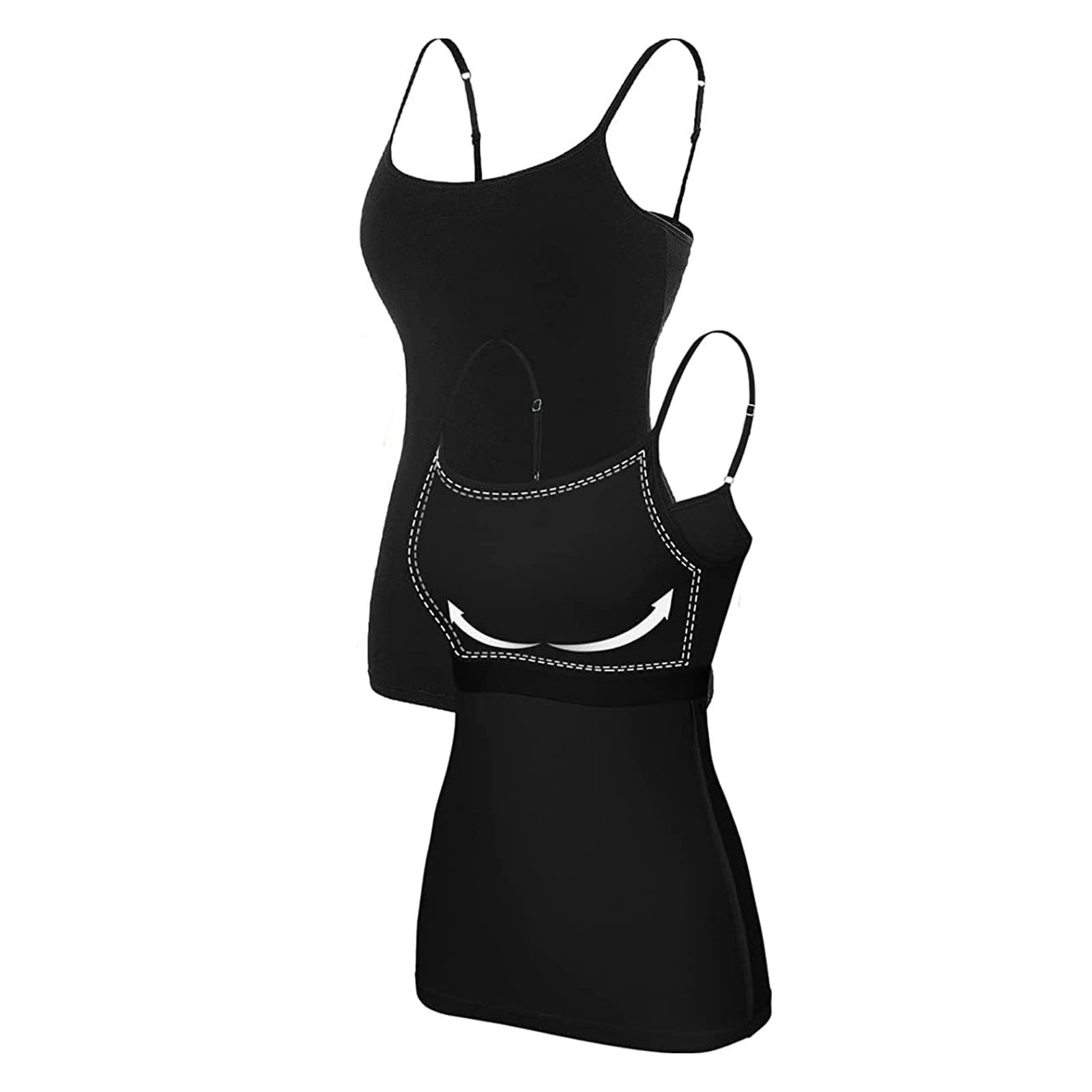 Click here for Wtxue Tank Tops Sleeveless  Scoop Neck Cotton Spag... prices