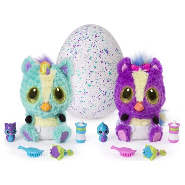 Hatchimals - Hatching Egg - Interactive Creature - Burtle - Purple/Teal ...