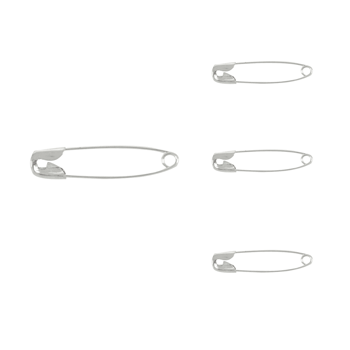 Click here for Unbranded 200 Metal Safety Pins clothes Pin Silver prices