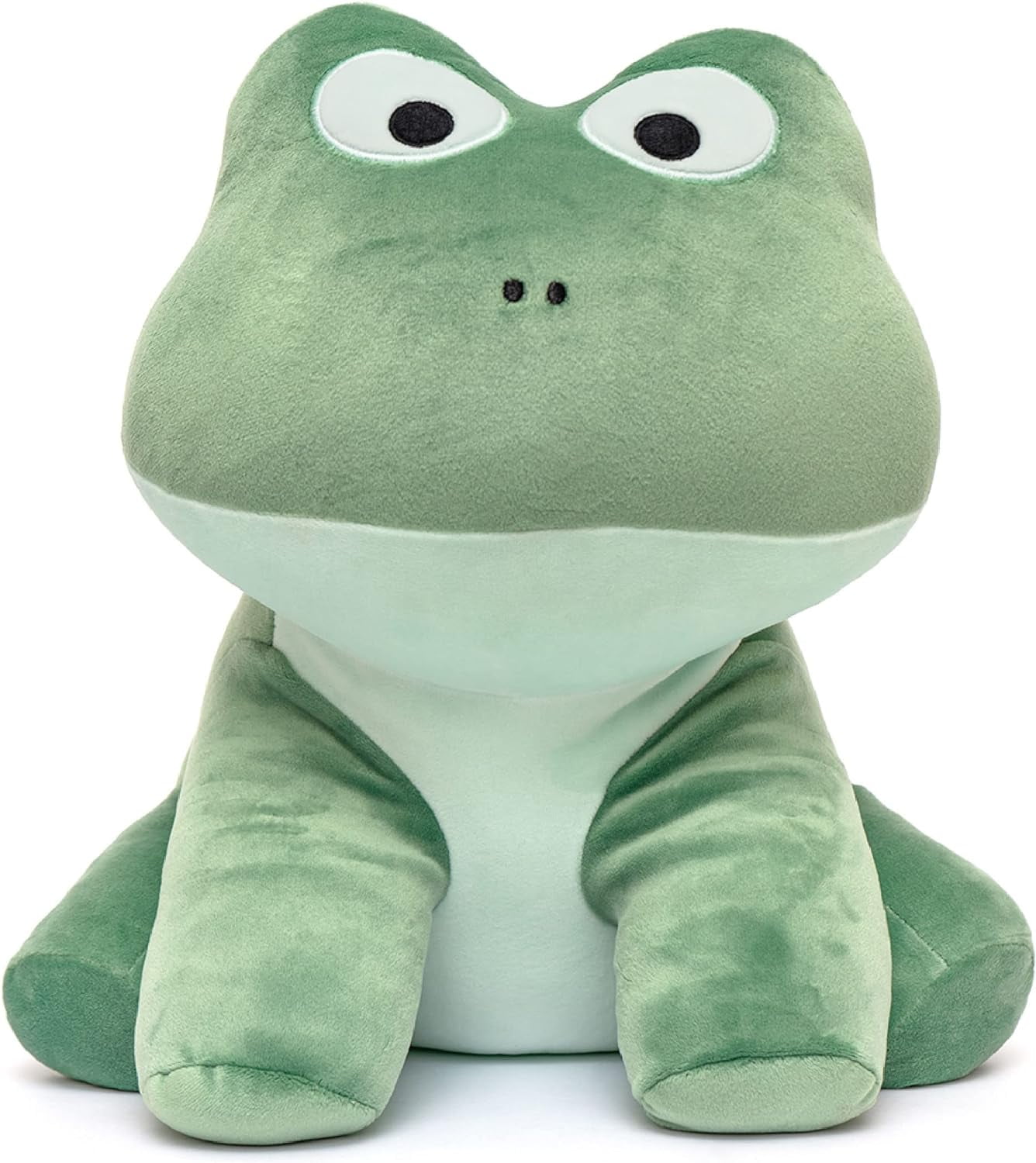 Frog Plush- Cute Frog Plush- Soft Frog Plushie- Frog Stuffed Animal ...