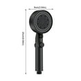 Yruyptpaln Handheld Detachable Showers Heads Filter Shower Head