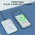 5000mAh 15W Fast Charge Magnetic Wireless Power Bank, Portable Wireless ...