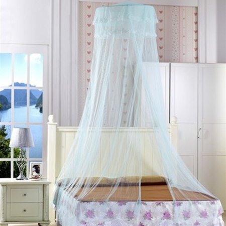 Installation-free hanging dome ceiling mosquito net round hanging net ...