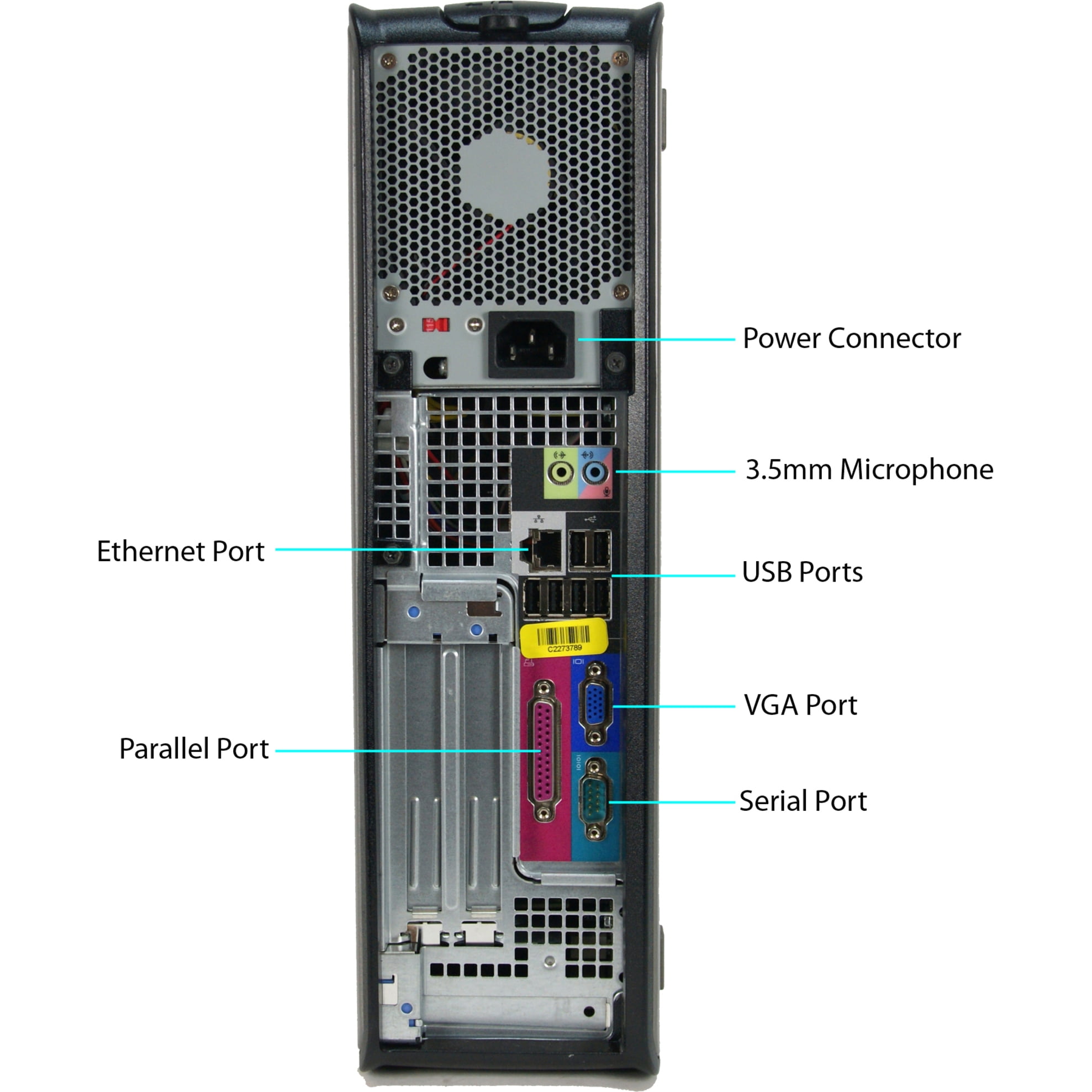 Pink Port Optiplex 755