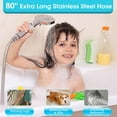 Shower with Handheld, Filtered Shower with 80" Extra Long Hose, 20 ...