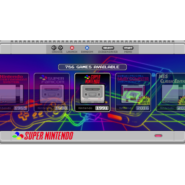 Ultimate SNES Classic Edition Console Nintendo Super with 2560 Games