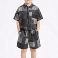 ZXLBBD Toddler Boy Clothes Stylish Breathable Lapel Button Down Shirt ...