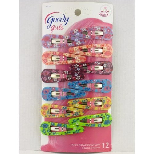 Goody Snap Clips 12 count - Walmart.com