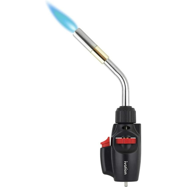 Ivation Trigger Start Propane High-Temperature Torch, Control for Light ...