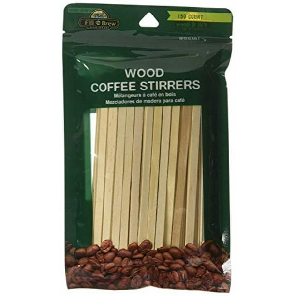 Lami Products Wood Coffee Stirrers, 150 Count - Walmart.com
