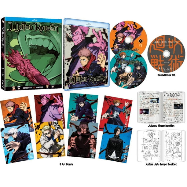 Jujutsu Kaisen: Season 1 Part 1 (Limited Edition Blu-ray Collector's ...