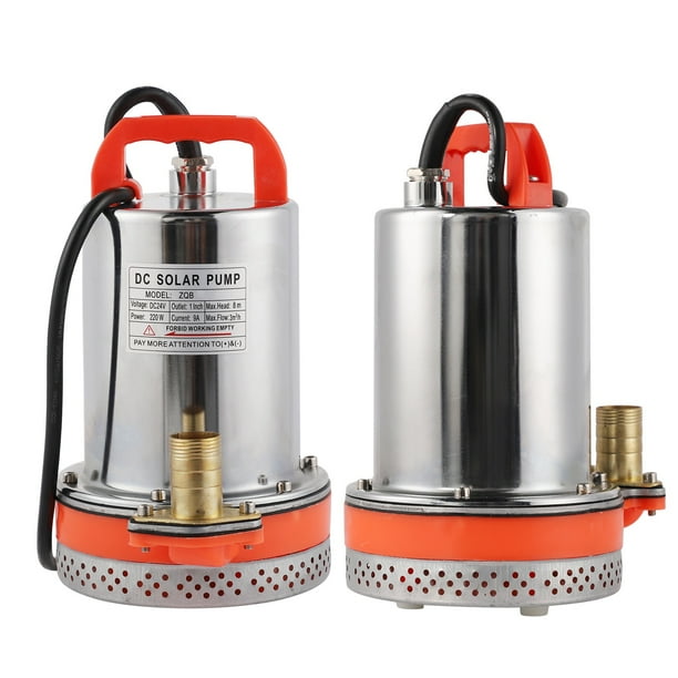 Submersible Pump, Maximum 19.7ft Depth Strong Cooling Submerged Motor ...