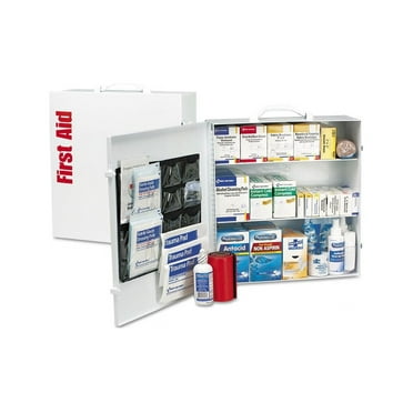 First Aid Only 25 Person Medium Metal SmartCompliance Cabinet without ...