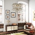 Golden Lighting Autumn Twilight 2-Tier 18-Light Chandelier in Black ...