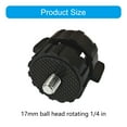 Universals Action Camera Mount Adapters 17mm Head to 1/4inch Screw for Mounting on Car Bike ...