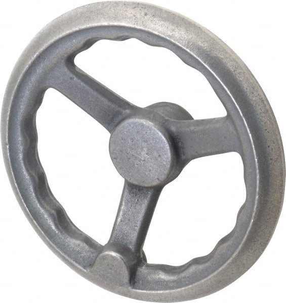 Gibraltar 8" Diameter 3-Spoke Offset Handwheel 2.44" Hub Diameter ...
