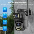 Security camera, 4K 8MP HD PTZ Camera Outdoor 4MP Dual Lens Dual Screen ... Security camera, 4K 8MP HD PTZ Camera Outdoor 4MP Dual Lens Dual Screen ...