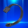 8Pin Female to 8Pin 4+4Pin Male Cable for CPU Power Adapter Cord Heat ...