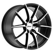 Tsw Tremblant 19X9.5 5X120 20Et 72.1Cb Gloss Black W/ Mirror Cut Lip ...