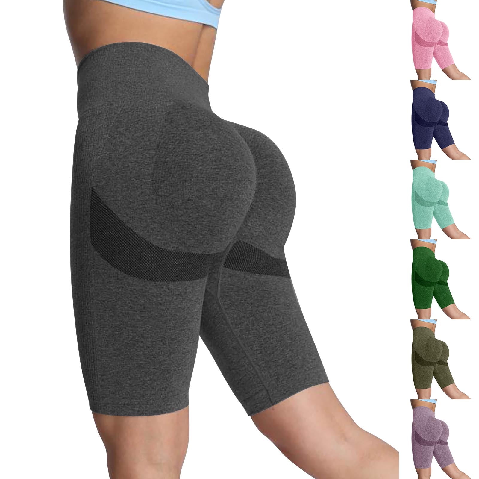 Click here for Frostluinai Butt Lifting Seamless Shorts For Women... prices