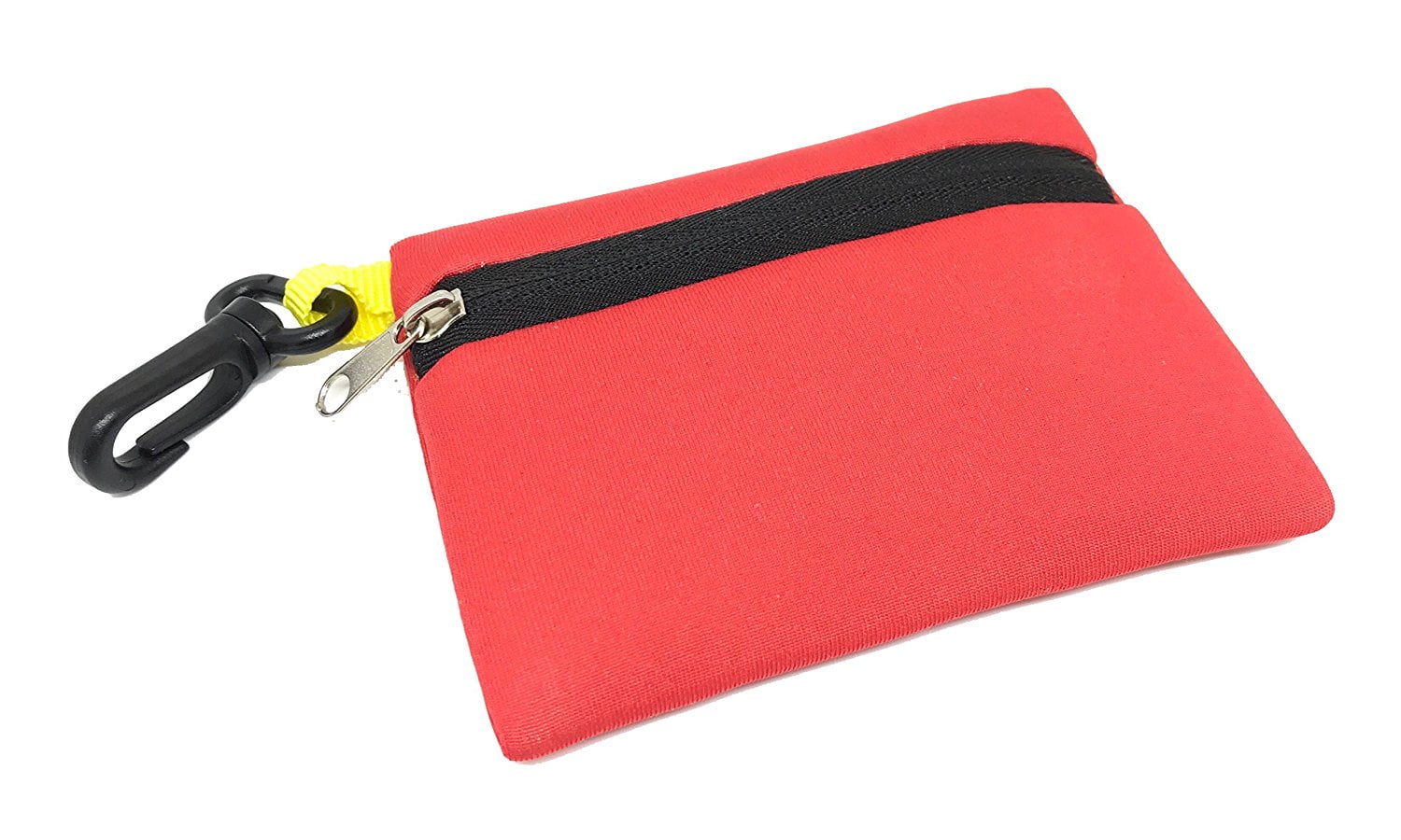 Red Floating Neoprene Wallet with Zipper & Hook - Walmart.com