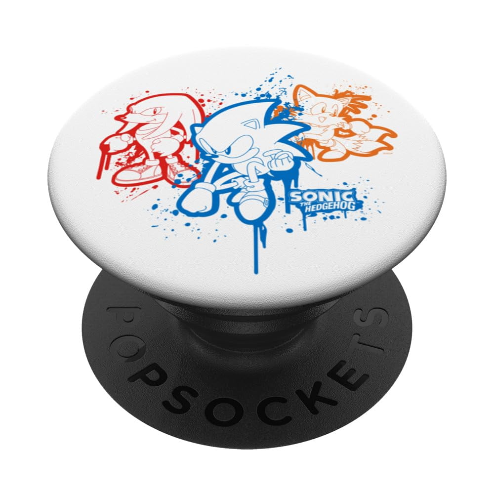 Pintura en aerosol PopSockets Sonic the Hedgehog Standard PopGrip ...