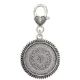 Customizable Lacy Frame Picture Brooch Photo Frame Lapel Pin Oval ...