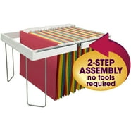 "Officemate Steel Hanger, Adjustable 14-18"" Letter Size Hanging File ...