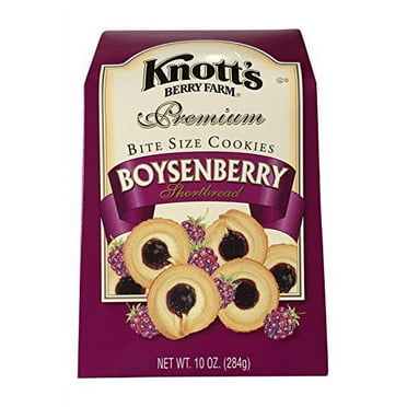 Knott's Small Package Bakery Raspberry-Filled Shortbread Cookies, Bite ...