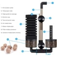 Hygger Fish Tank Aquarium Submersible Foam Filter, Double Sponge Filter ...
