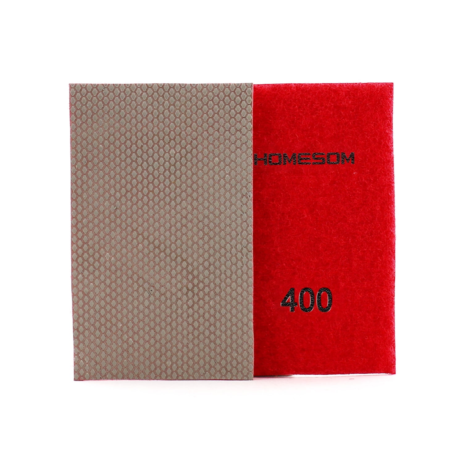 Z-LION 2pcs Diamond Sandpaper Polishing Abrasive Paper,Hook Loop Back ...