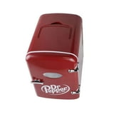 Restored Intertek Dr Pepper Portable Mini Fridge, Burgundy (Refurbished ...
