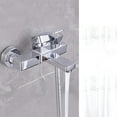 bathtub faucet Wall Mounted Shower Faucet Brass Cold and Hot Water ...