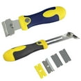 Telescopic Cleaning Scraper Tool with Interchangeable Blades for Floors ...